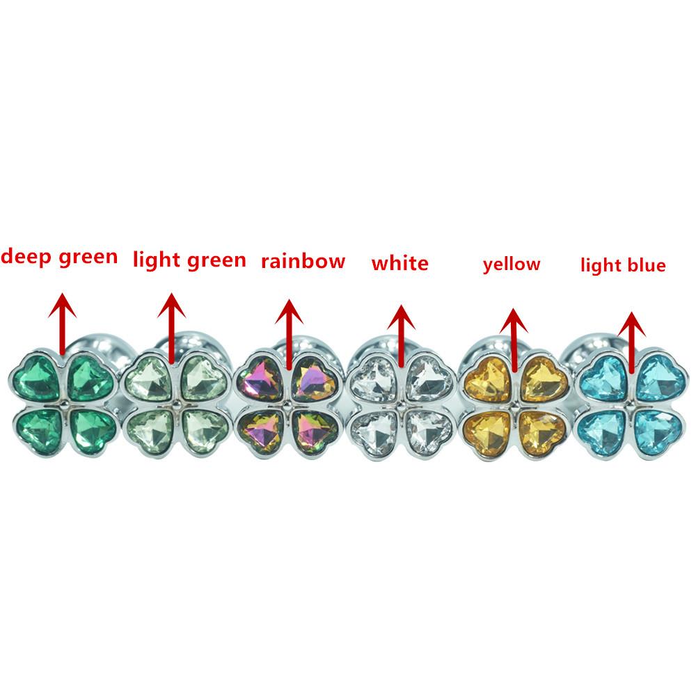 13 Colors Jeweled 3" Metal Princess Plug – PlugLust