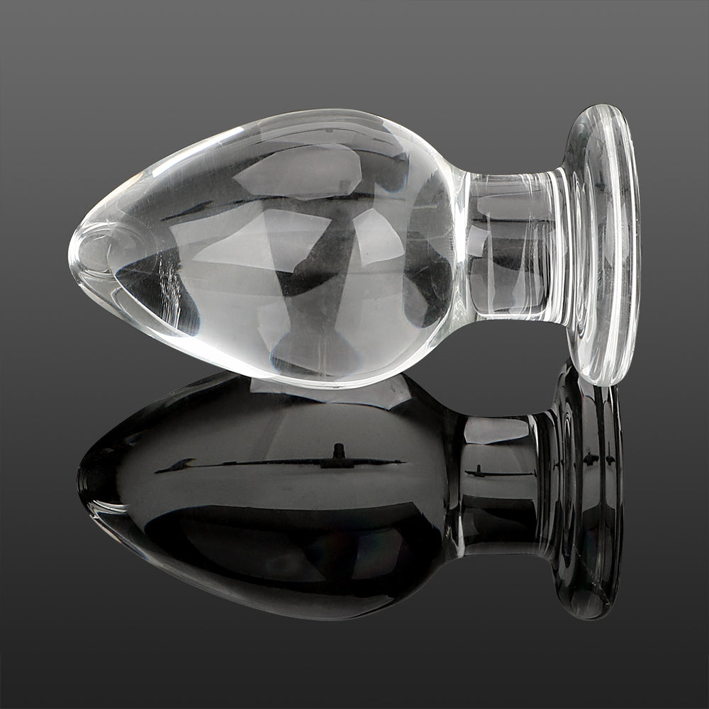 Large Glass Butt Plug 2 Sizes – PlugLust